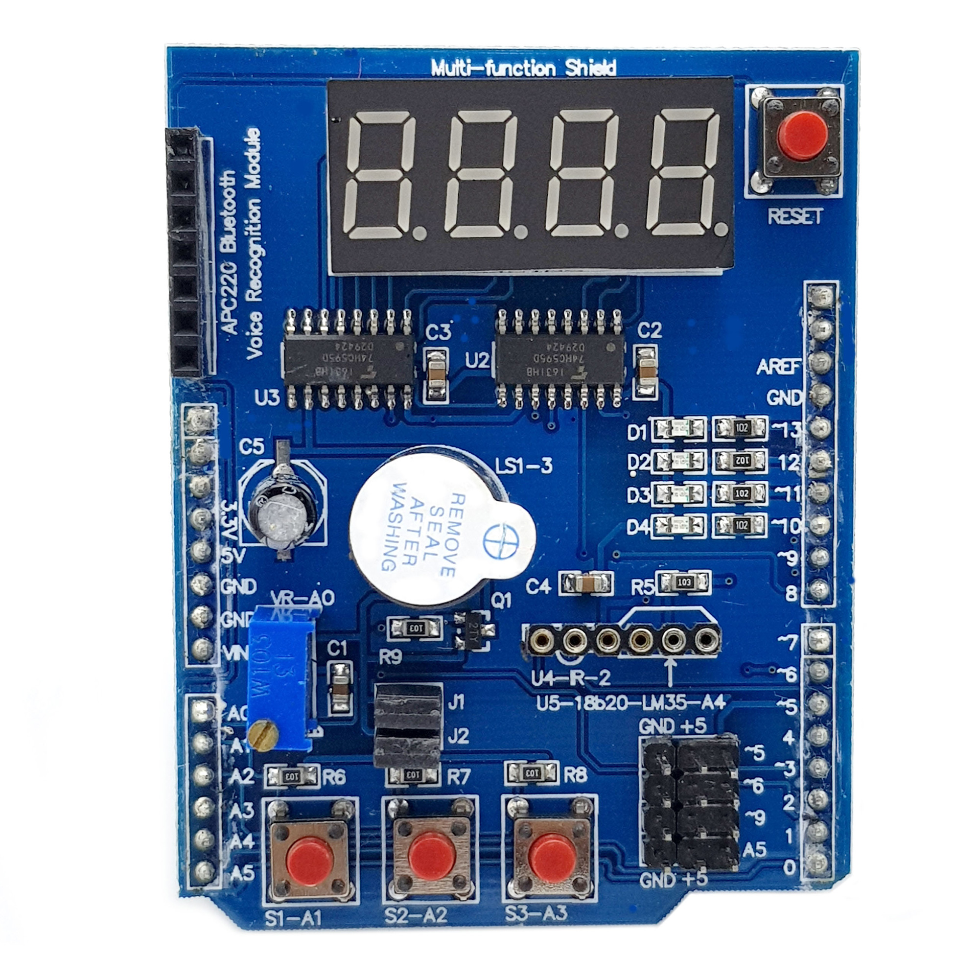 Arduino Multi Function Shield Nshop