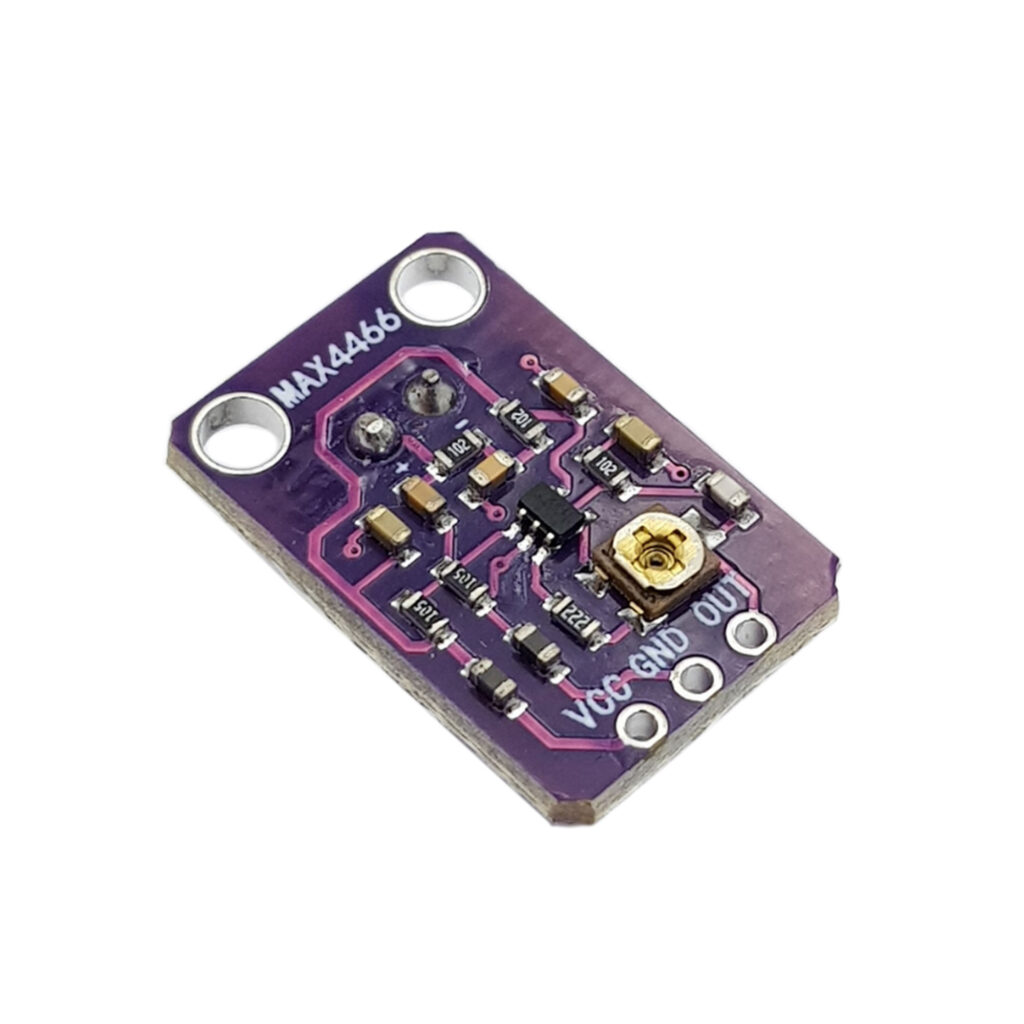 Cảm biến âm thanh Microphone Amplifier MAX4466 - Nshop