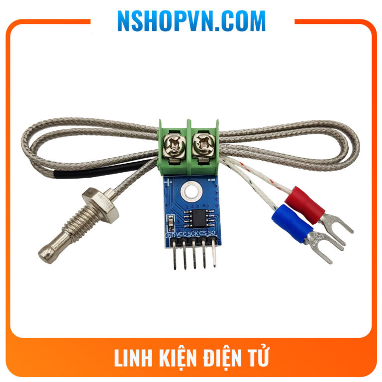 Cảm biến nhiệt Thermocouple MAX6675 K-type - Nshop