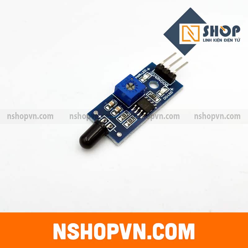 Cảm Biến Phát Hiện Lửa ( ngõ ra Digital ) - Nshop