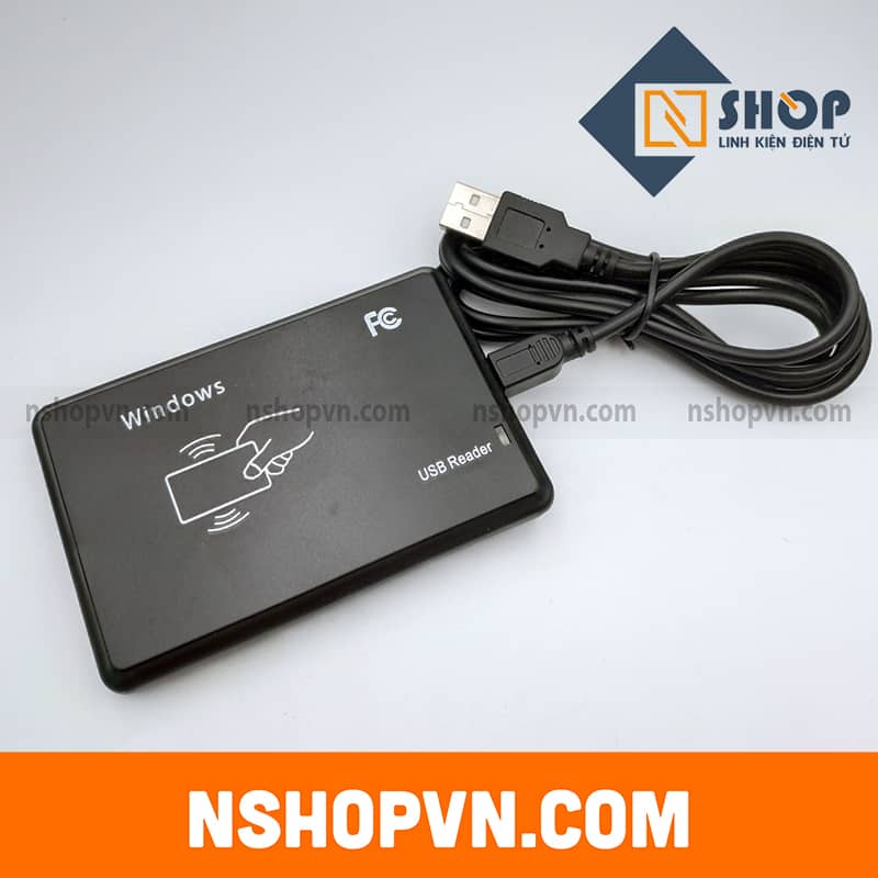 Đầu đọc thẻ RFID 125Khz USB - Nshop