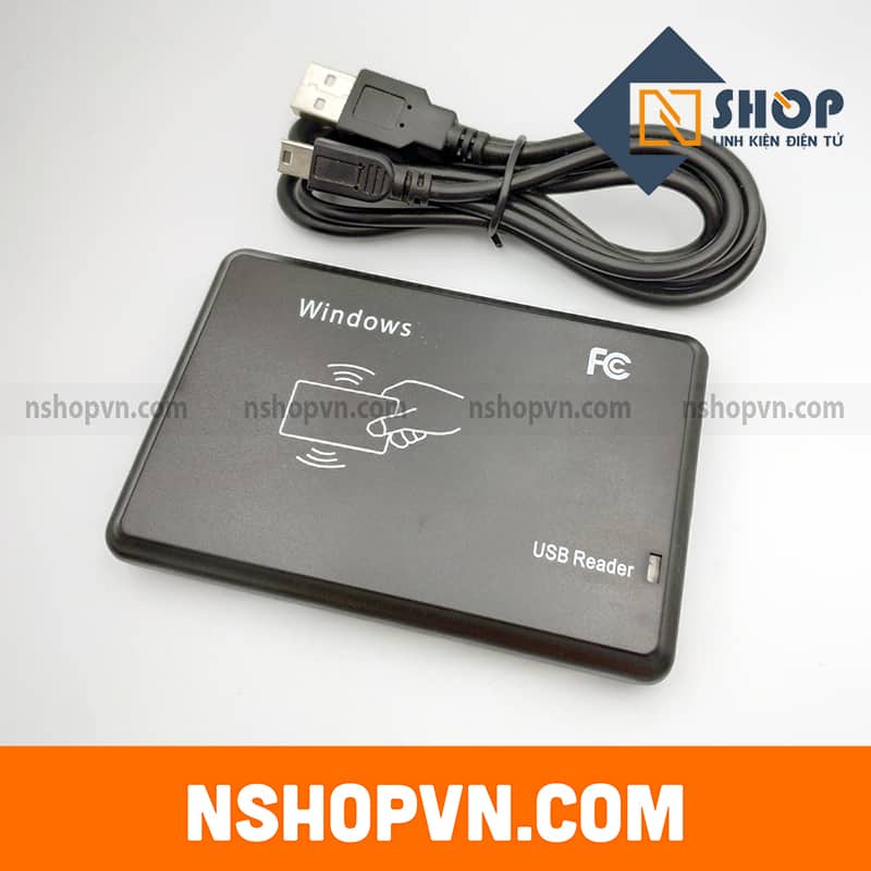Đầu đọc thẻ RFID 125Khz USB - Nshop