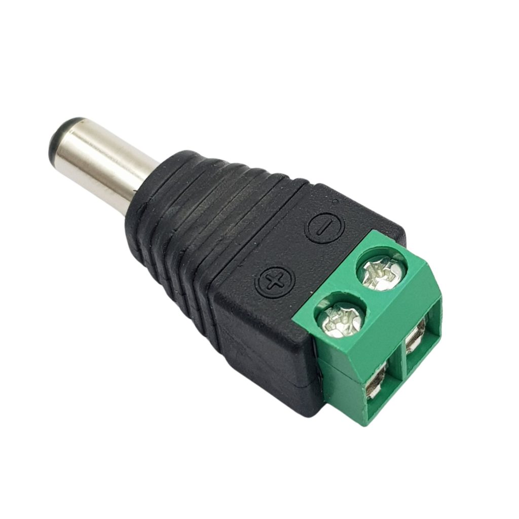 Jack DC đực 5.5*2.1mm đầu vào cổng Domino - Nshop