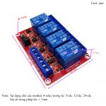 Module 4 Relay Kích H/L (5VDC) - Nshop