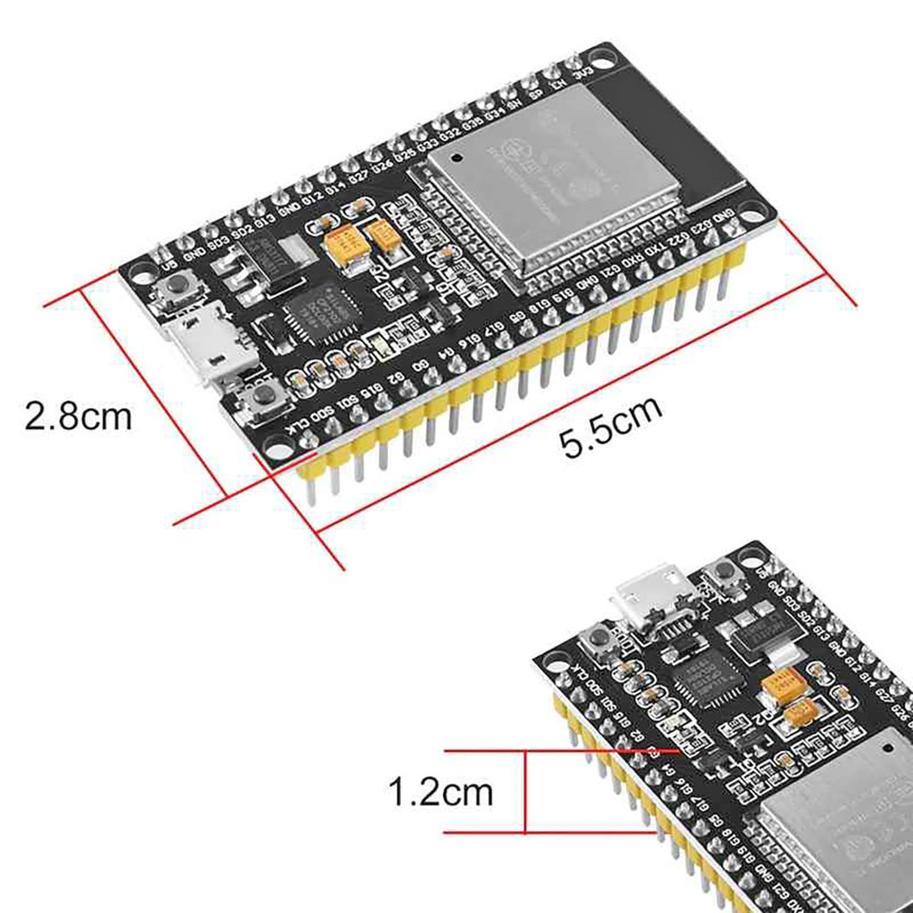 Kit Rf Thu Phát Wifi Bluetooth Esp32 Nshop