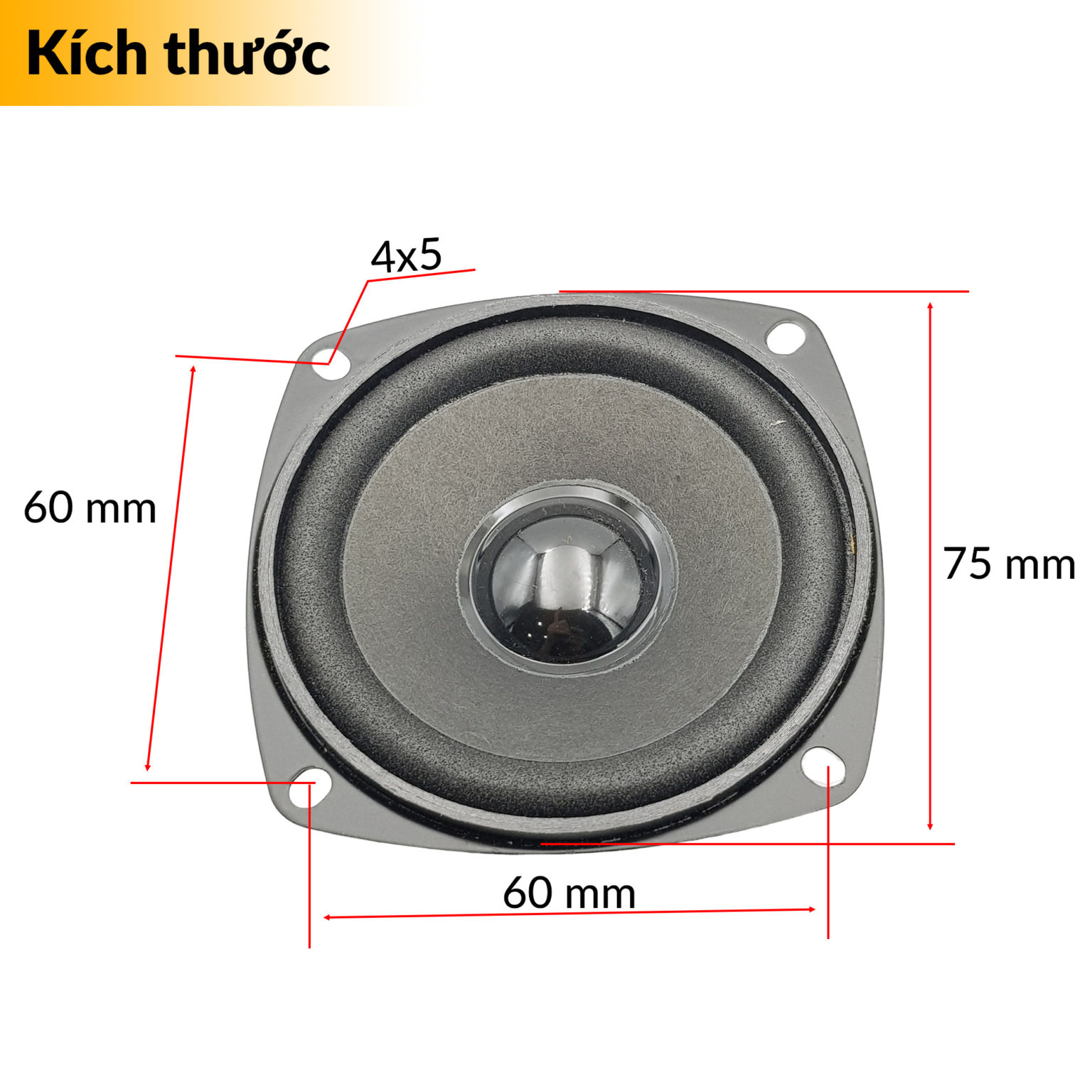 Loa 5W 4Ohm 78mm - Nshop