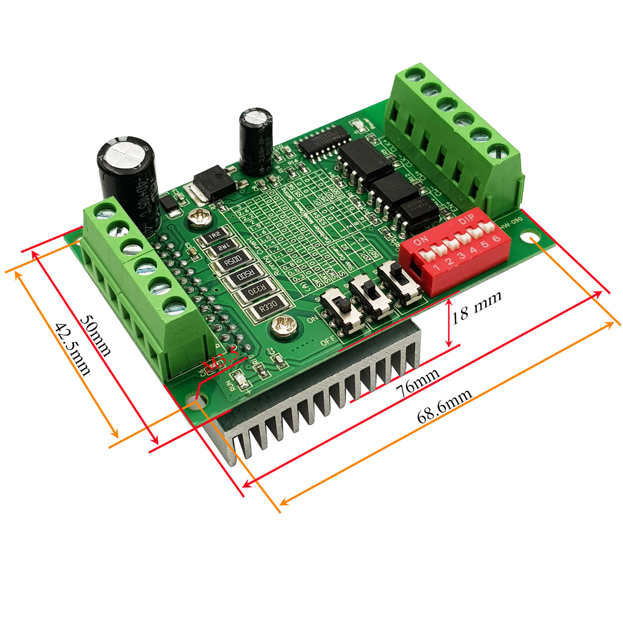 Mạch điều khiển động cơ bước TB6560 - Nshop