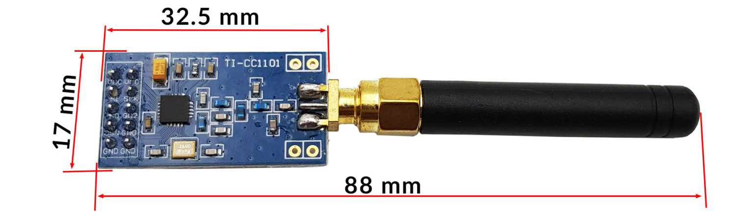 Module Thu Phát RF CC1101 + Antenna - Nshop