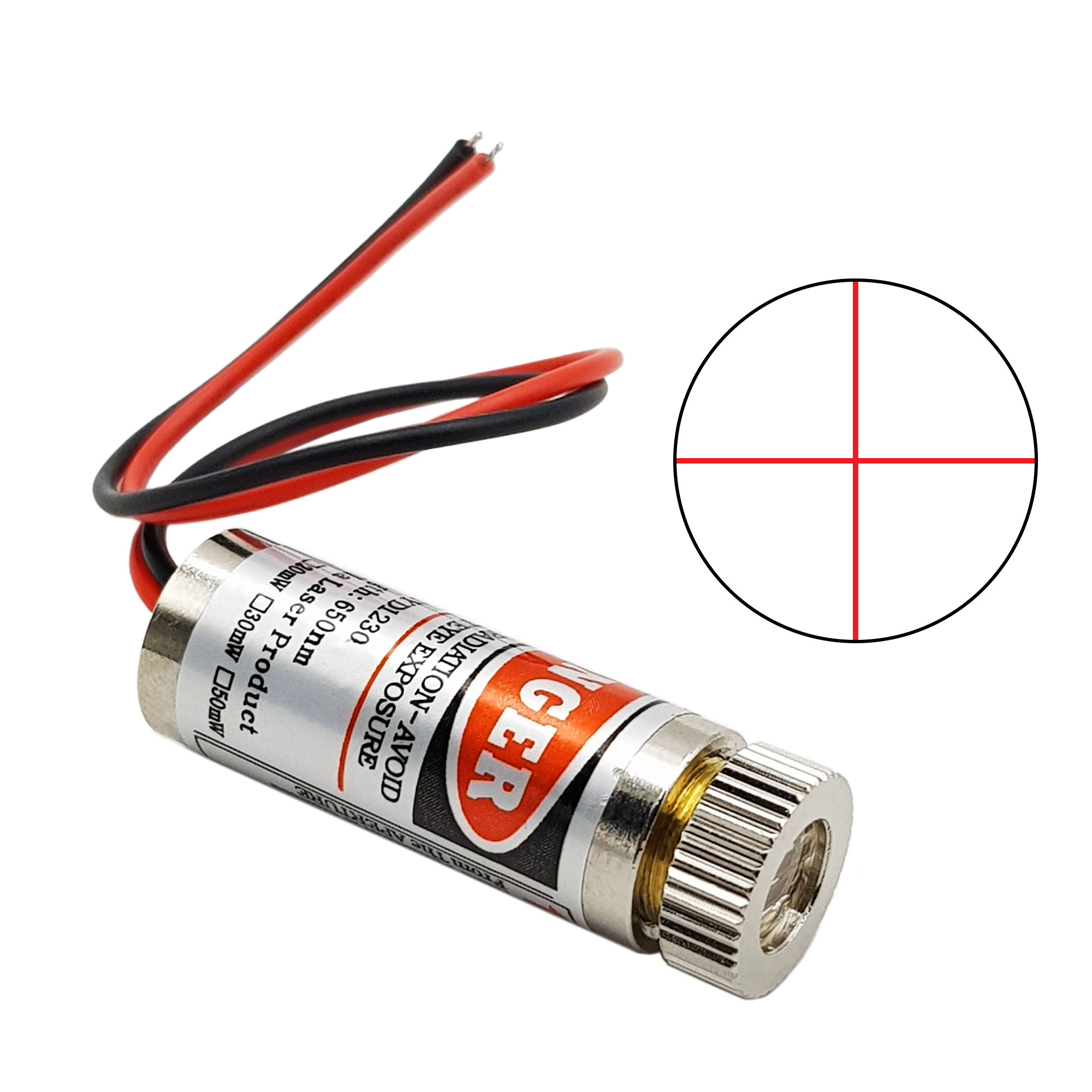 Laser 5mW Đỏ tia Cross - Nshop