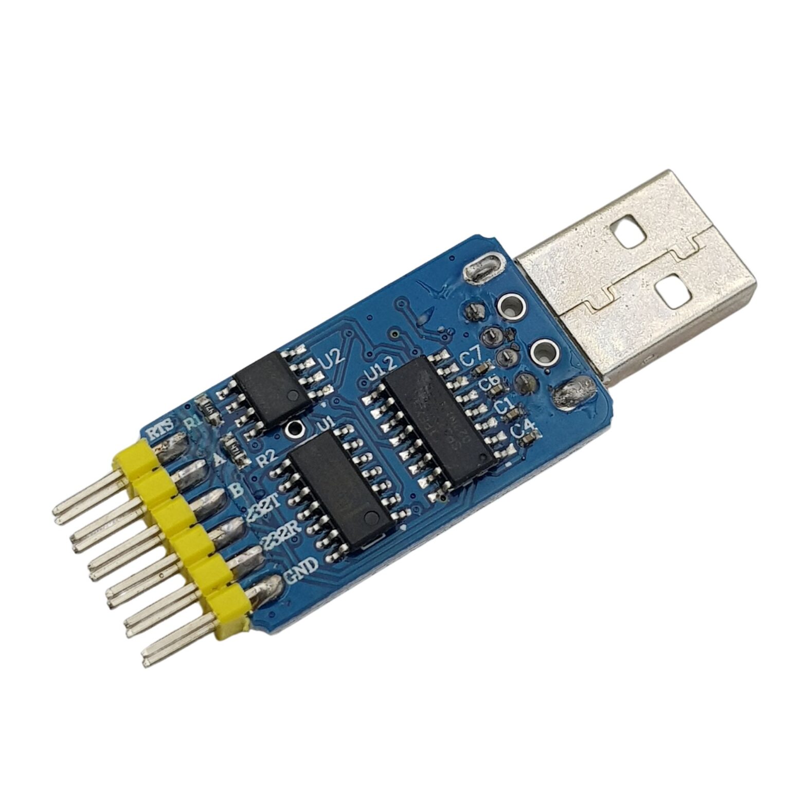 Mạch Chuyển Tín Hiệu 6 Chức Năng USB to TTL UART RS232 RS485 - Nshop