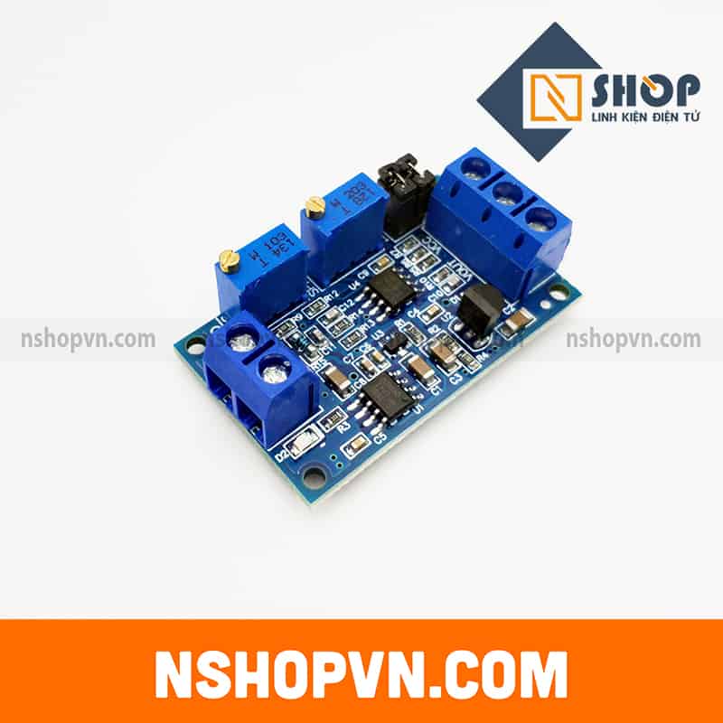 Mạch Chuyển Tín Hiệu Dòng Áp HW-685 (0/4-20mA to 0-3.3V/5V/10V) - Nshop