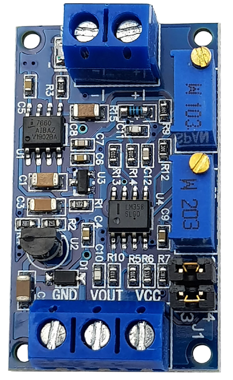 Mạch Chuyển Tín Hiệu Dòng Áp HW-685 (0/4-20mA to 0-3.3V/5V/10V) - Nshop