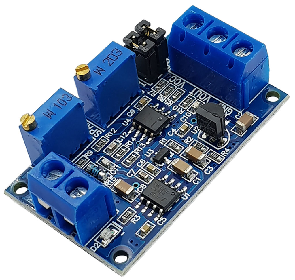 Mạch Chuyển Tín Hiệu Dòng Áp HW-685 (0/4-20mA to 0-3.3V/5V/10V) - Nshop