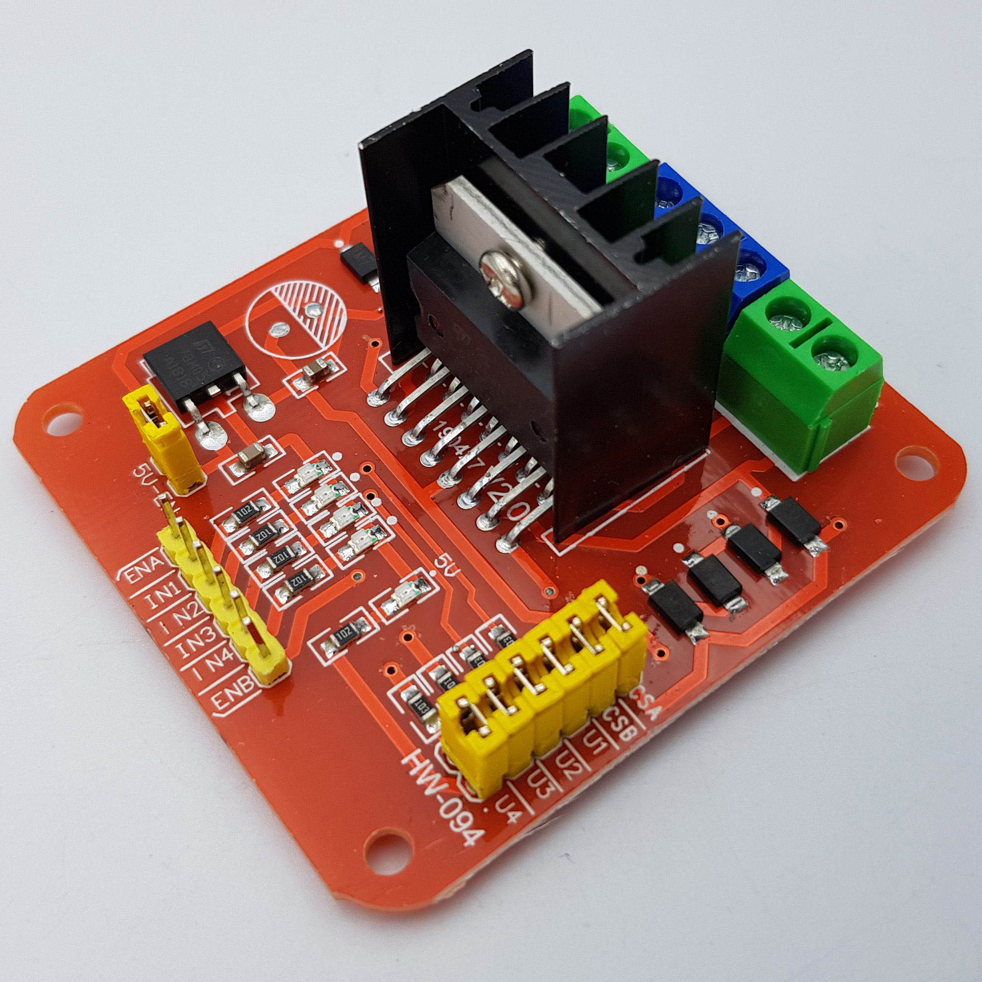 Mạch điều khiển động cơ L298 V2 - Nshop