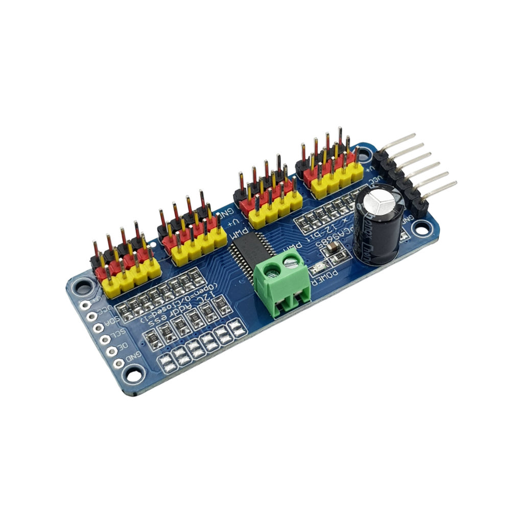 Mạch điều khiển 16 chanel pwm pca9685 - Nshop