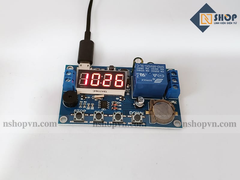 Mạch đóng ngắt thời gian thực - Nshop