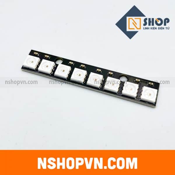 Mạch Hiển Thị NeoPixel 8 RGB LED WS2812 thanh thẳng - Nshop