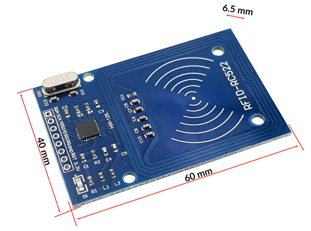 Mạch RFID RC522 NFC 13.56Mhz - Nshop