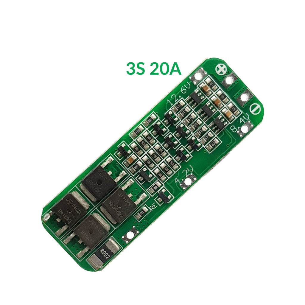 Mạch sạc và bảo vệ pin 3S 20A - Nshop