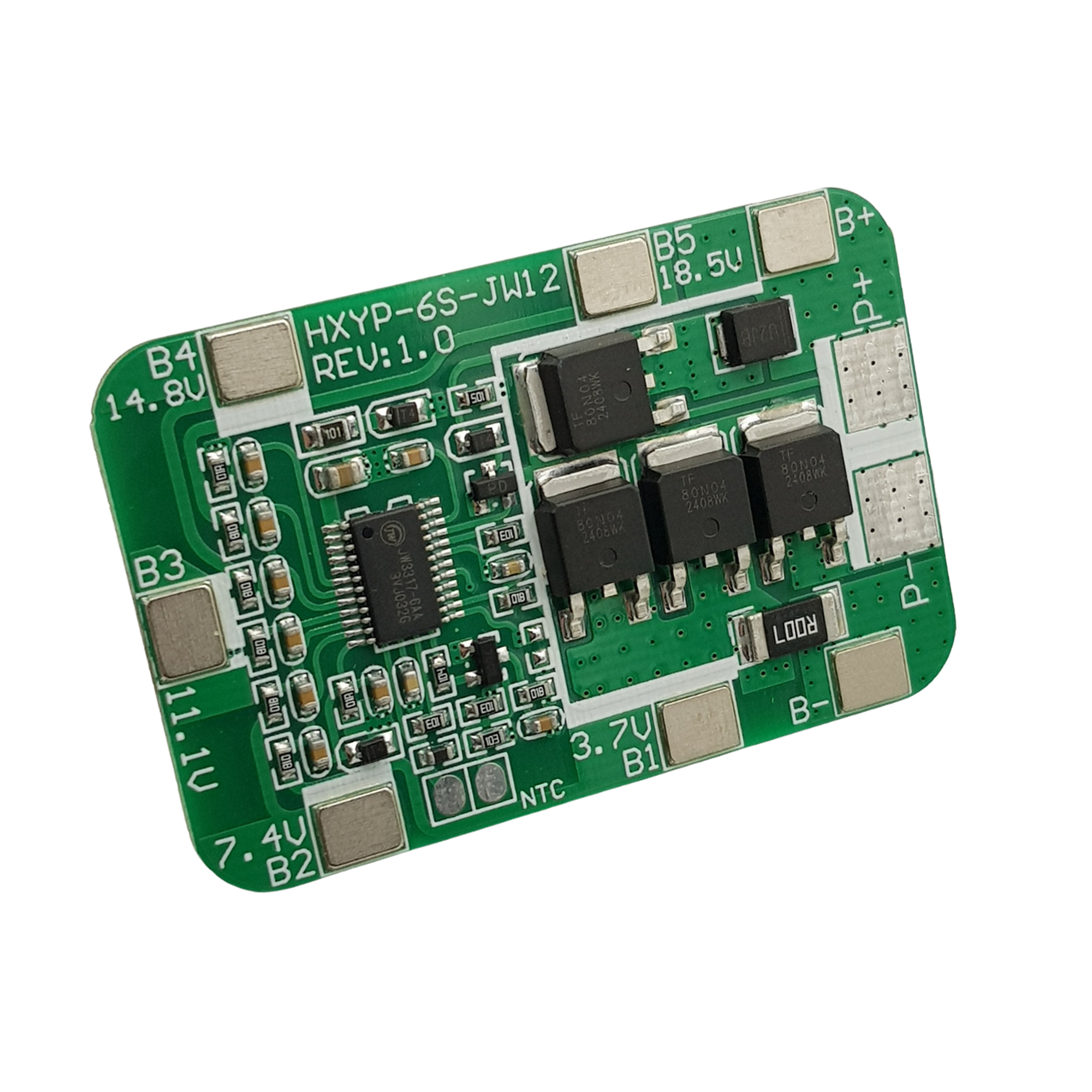 Mạch Sạc và Bảo Vệ Pin 6S 12A - Nshop