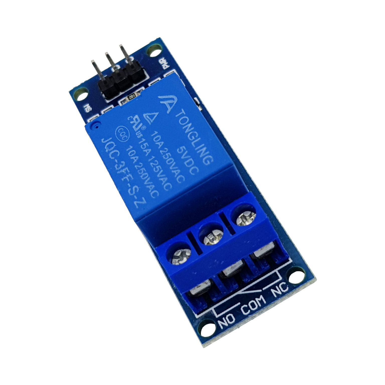 Module 1 relay với opto cách ly kích mức cao 5VDC - Nshop