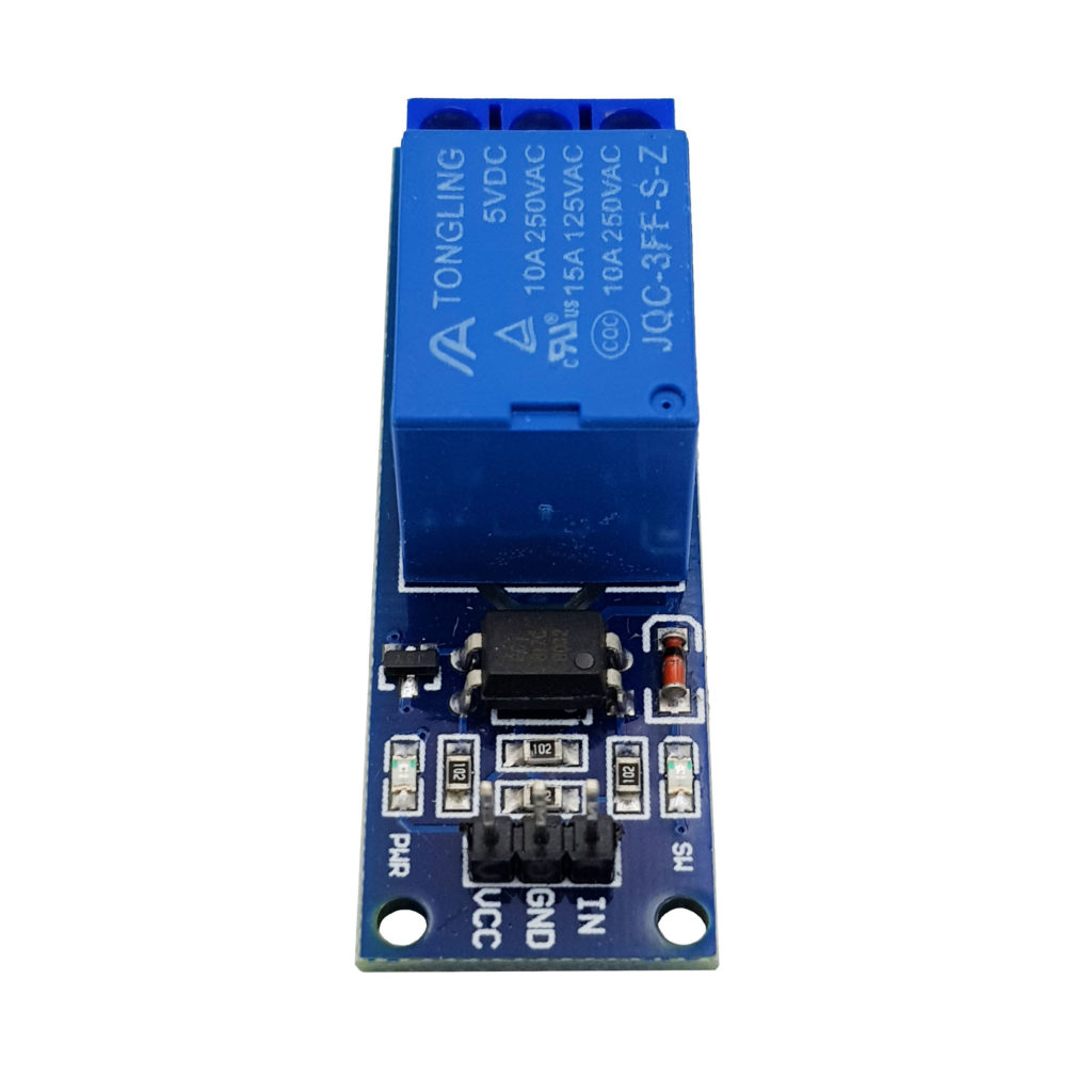 Module 1 relay với opto cách ly kích mức cao 5VDC - Nshop