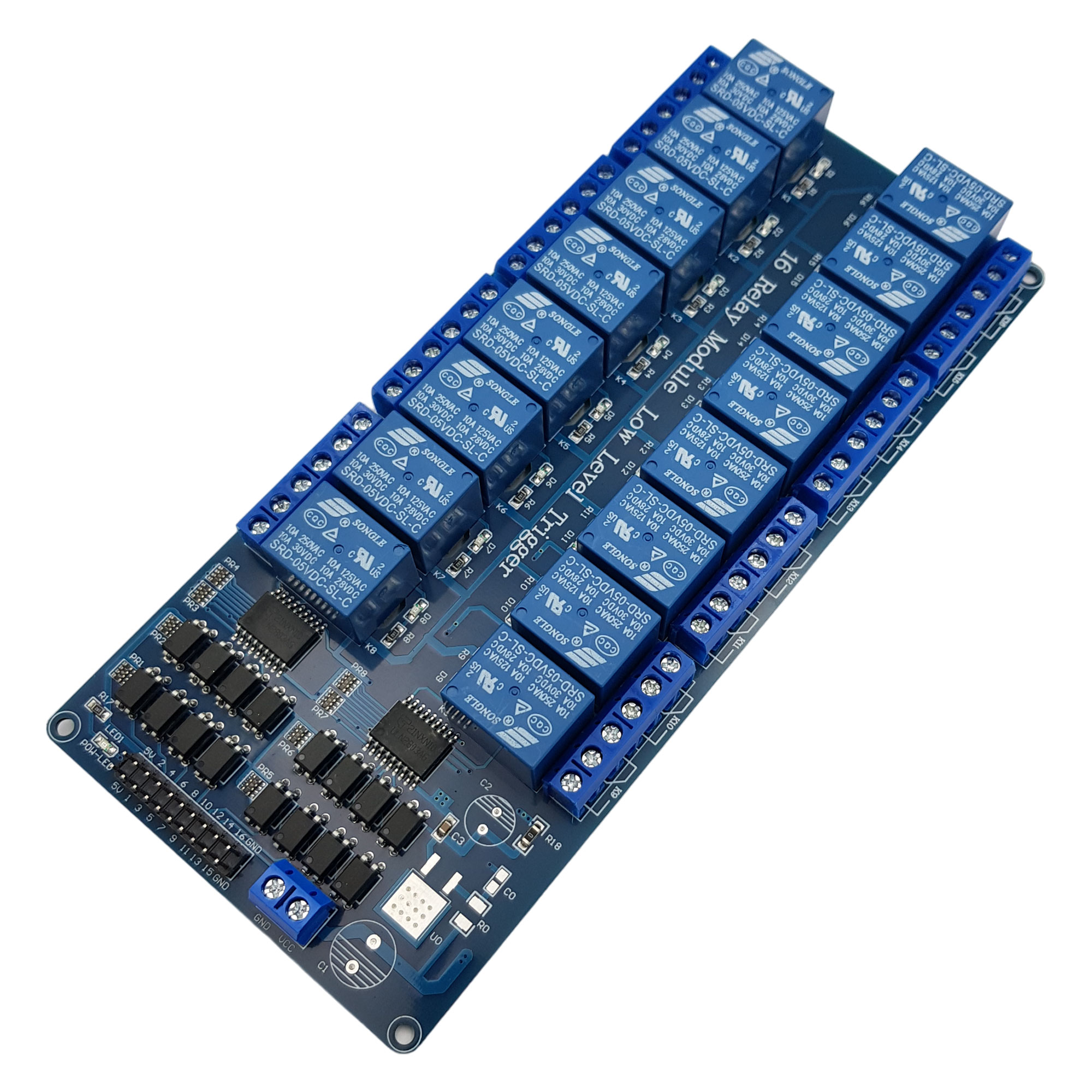 Module 16 Relay Với Opto Cách Ly (5VDC) - Nshop