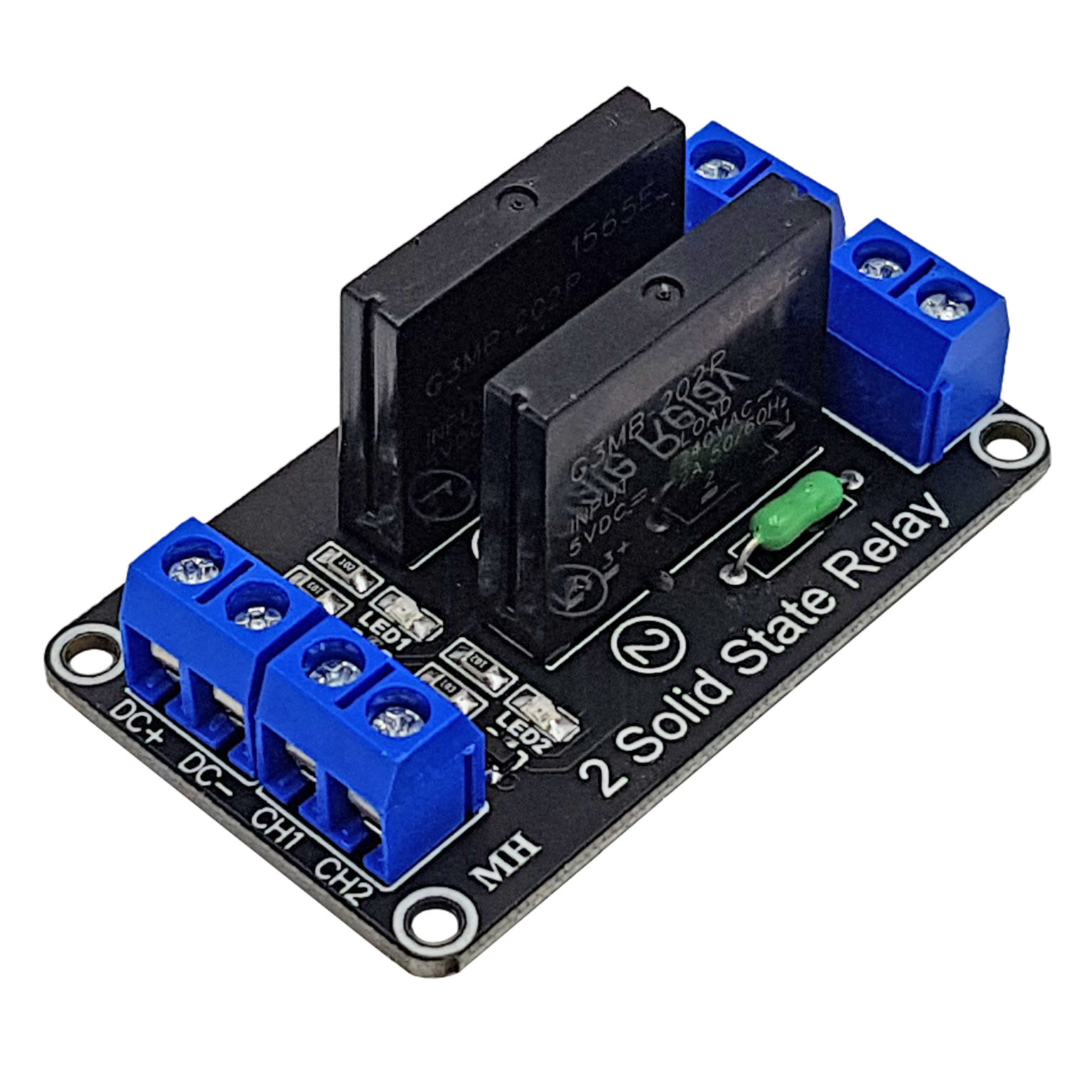 Module 2 Relay Rắn SSR 5VDC - Nshop