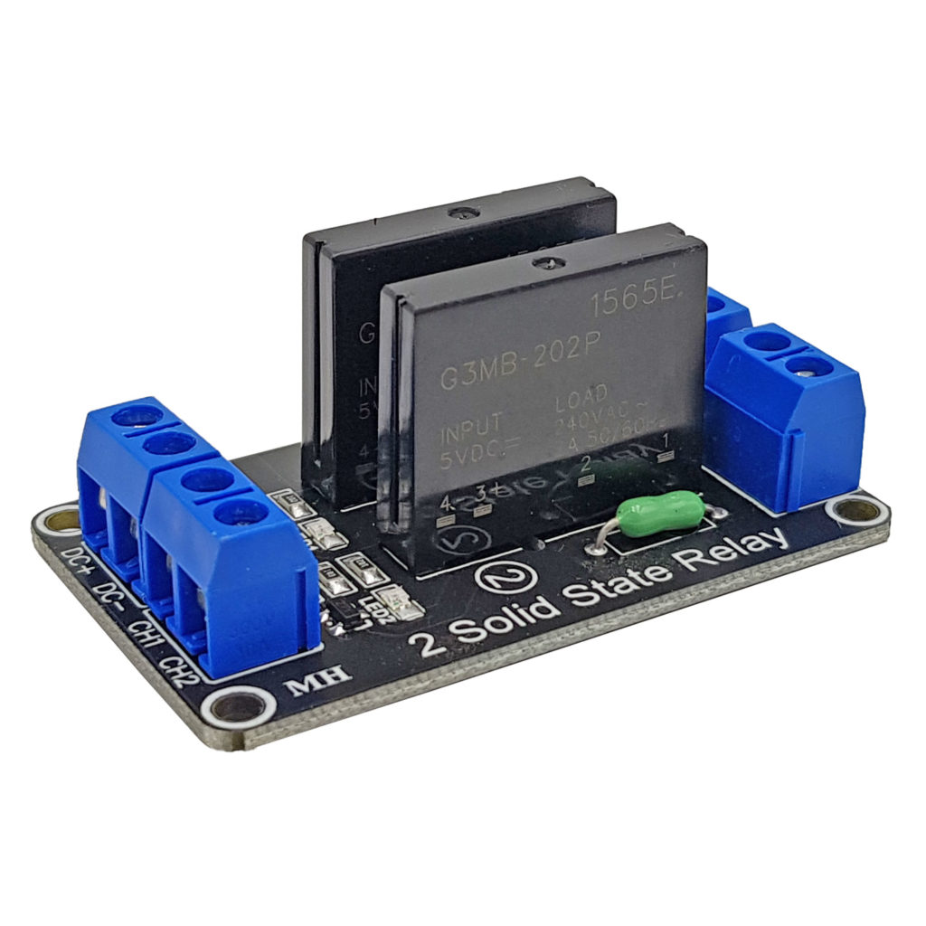Module 2 Relay Rắn SSR 5VDC - Nshop