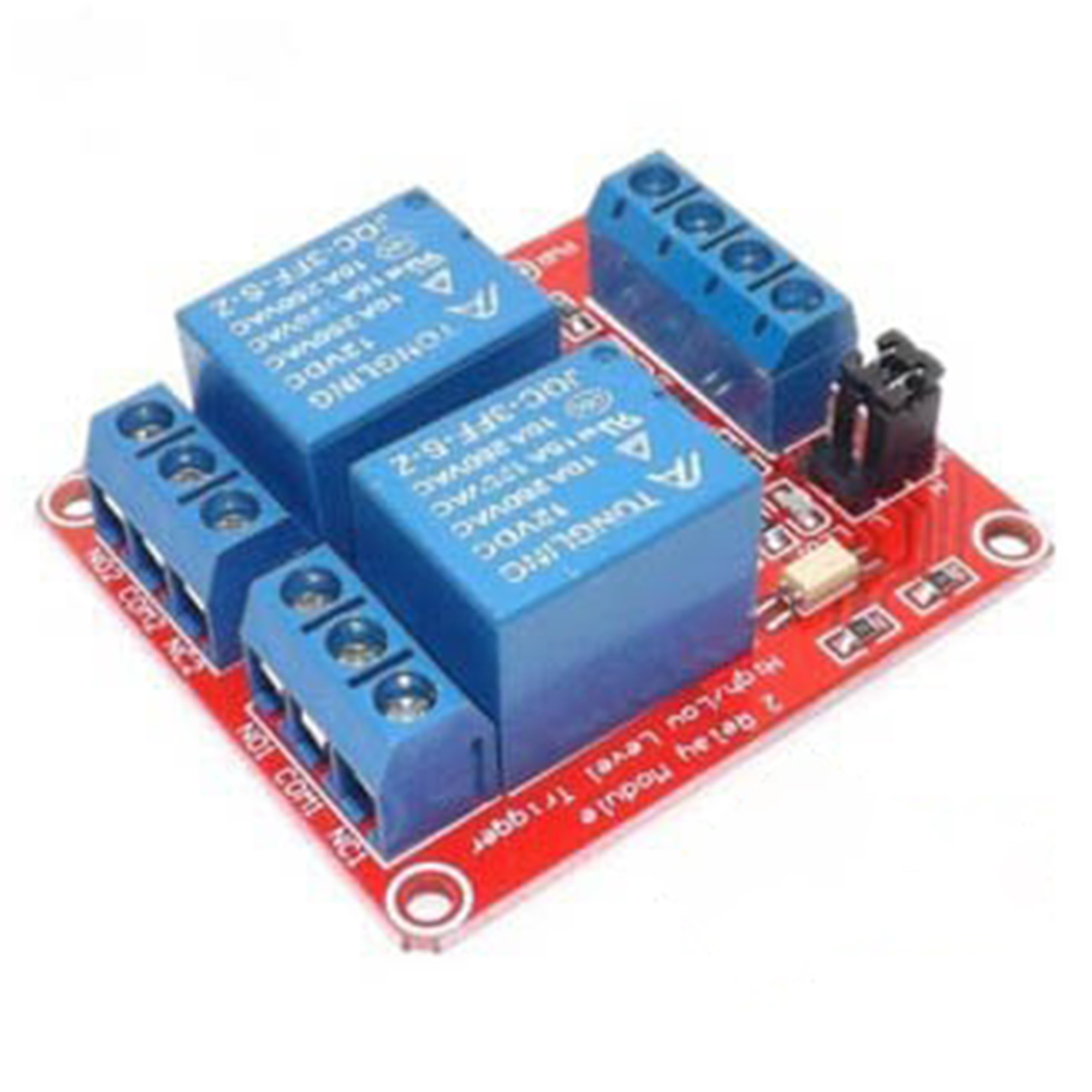 Module 2 Relay Với Opto Cách Ly Kích H/L (5VDC) - Nshop