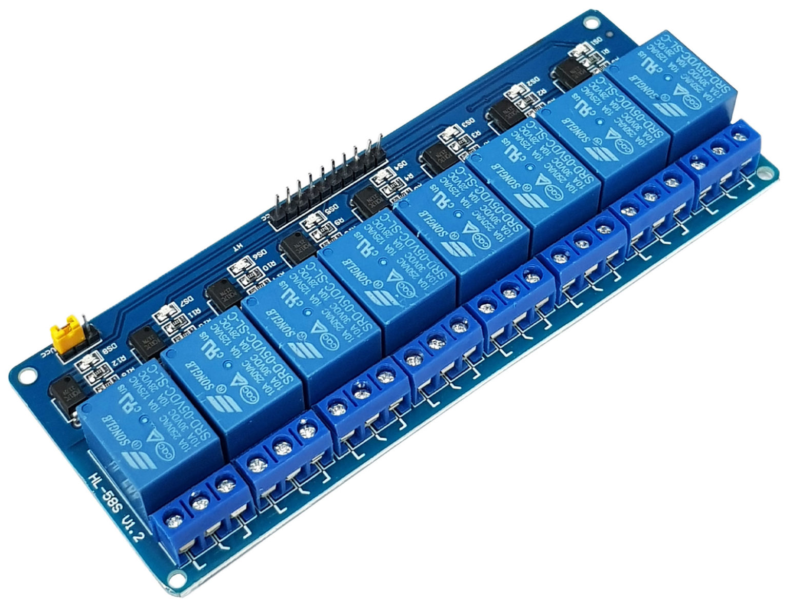 Module 8 Relay Với Opto Cách Ly 5VDC - Nshop