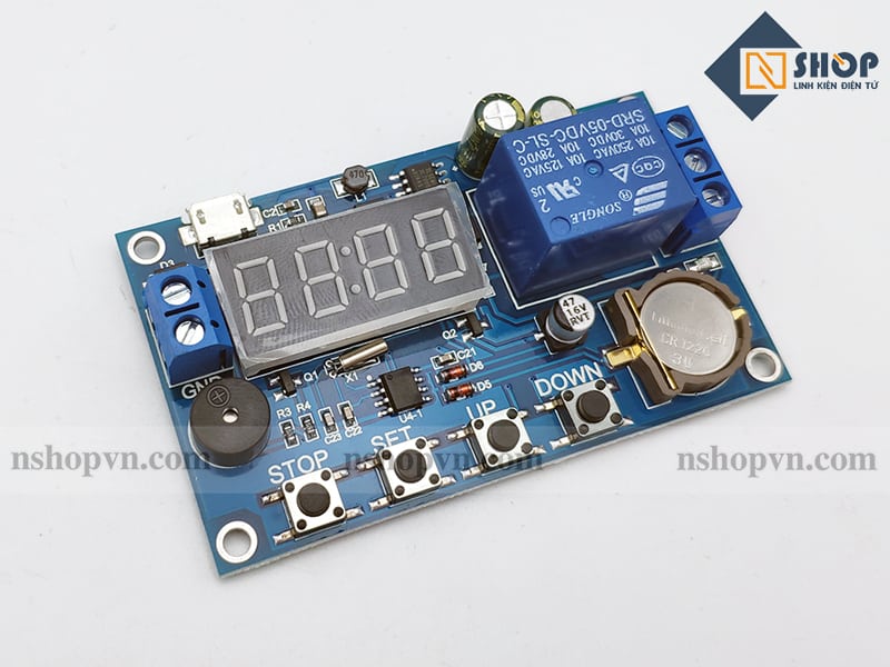 Mạch đóng ngắt thời gian thực - Nshop