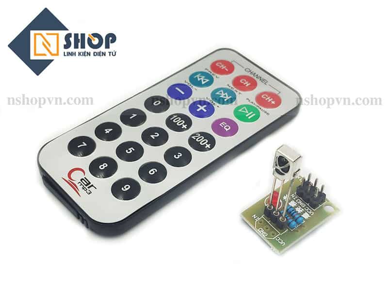 Module thu hồng ngoại + Remote IR1838 - Nshop