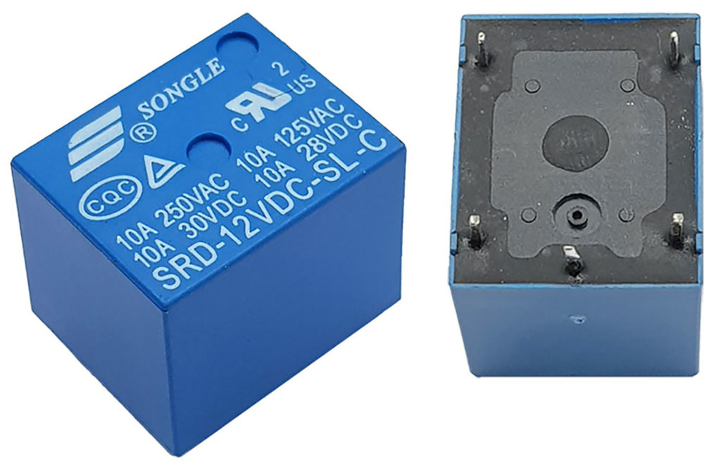 Relay 12VDC 10A 5 chân - Nshop