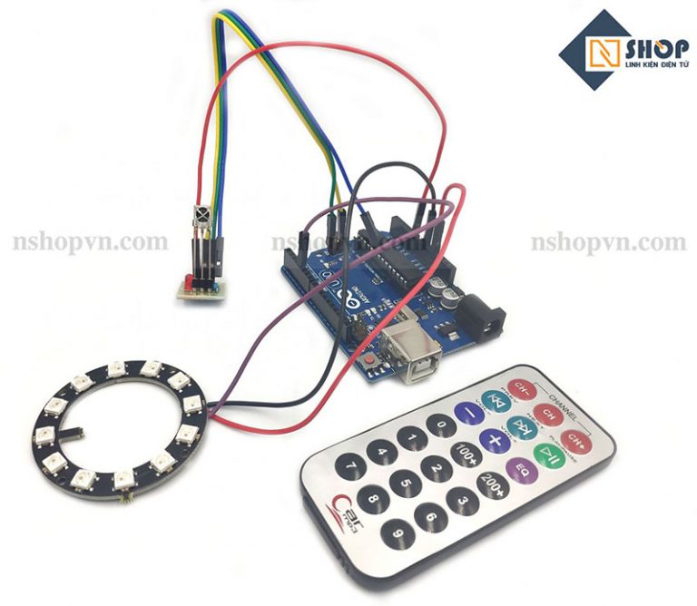 Module thu hồng ngoại + Remote IR1838 - Nshop
