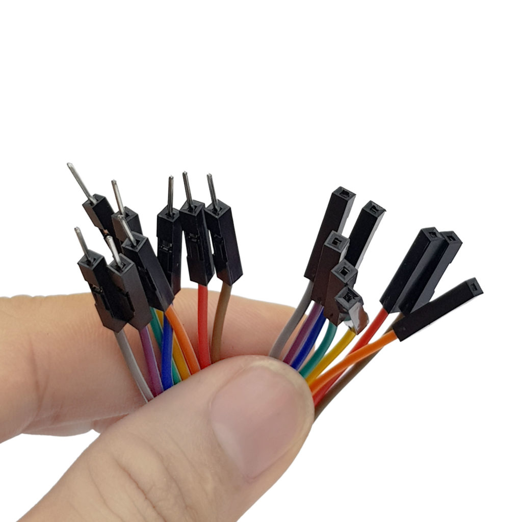 Dây Cắm Test Board 10 sợi Đực Đực 10 cm - Nshop