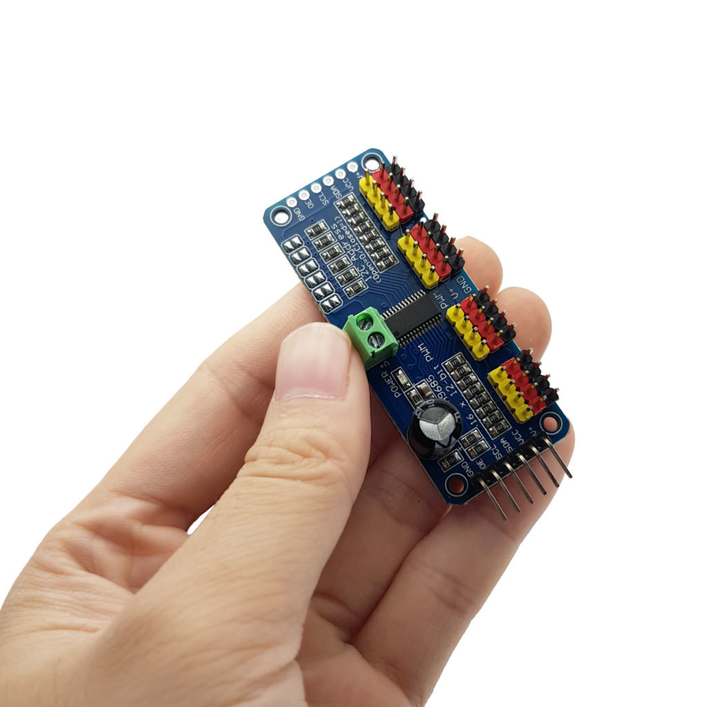 Mạch điều khiển 16 chanel pwm pca9685 - Nshop