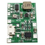 Mạch sạc pin 18650 1s tích hợp tăng áp 27v - Nshop