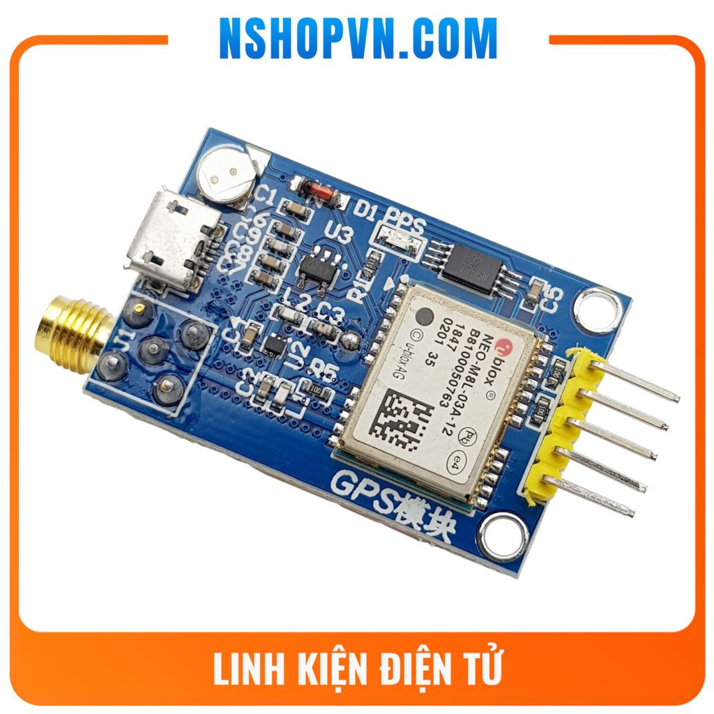 Module định vị GPS U-Blox NEO-M8N-0-10 - Nshop