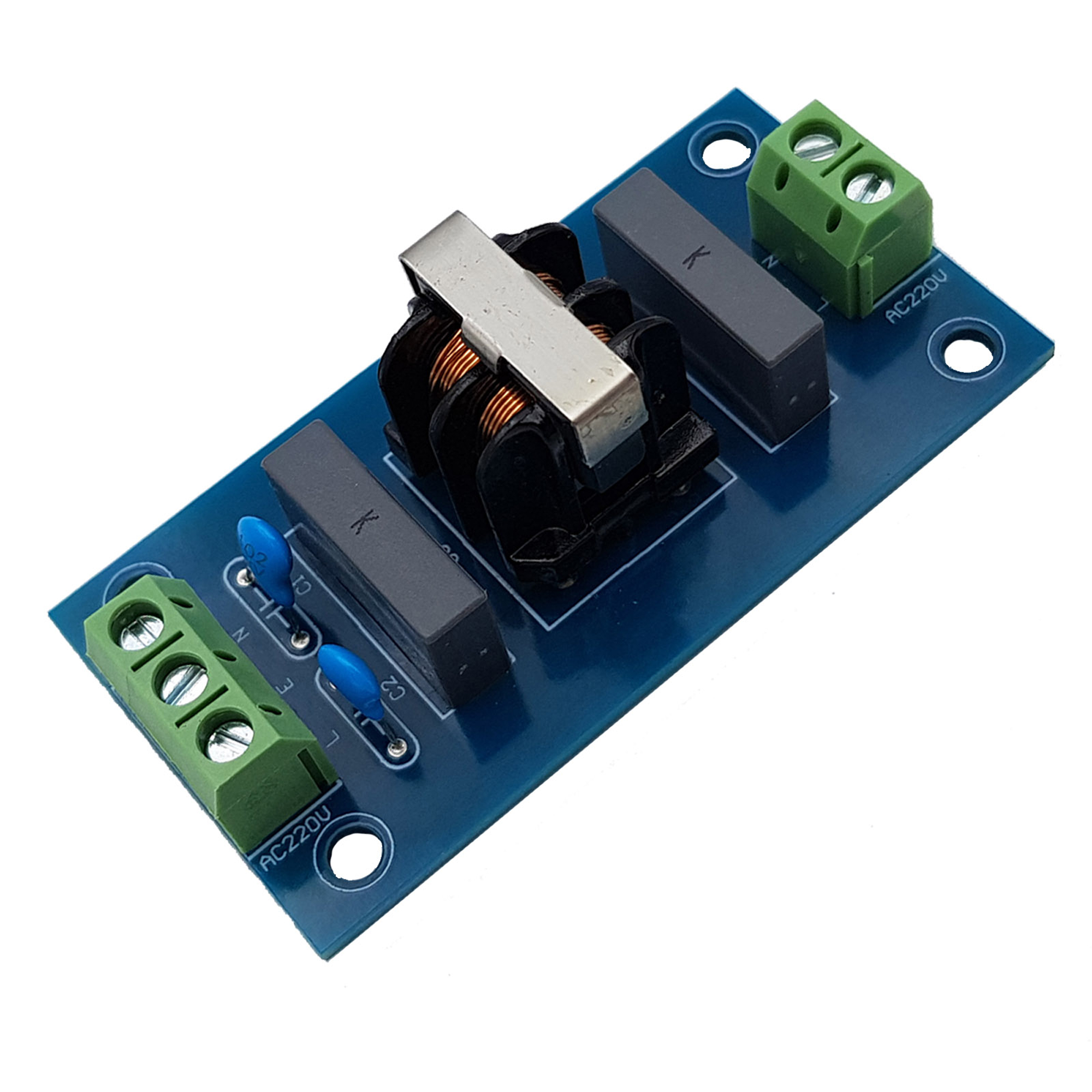 Module lọc nhiễu điện từ EMI 220VAC 3A - Nshop