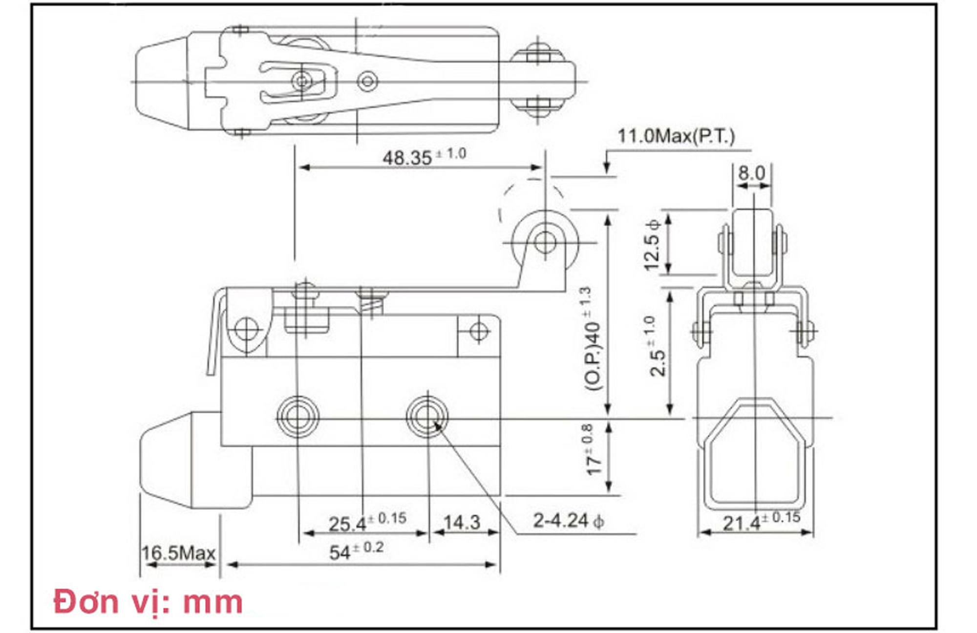 Công tắc hành trình Az-7121 - Nshop