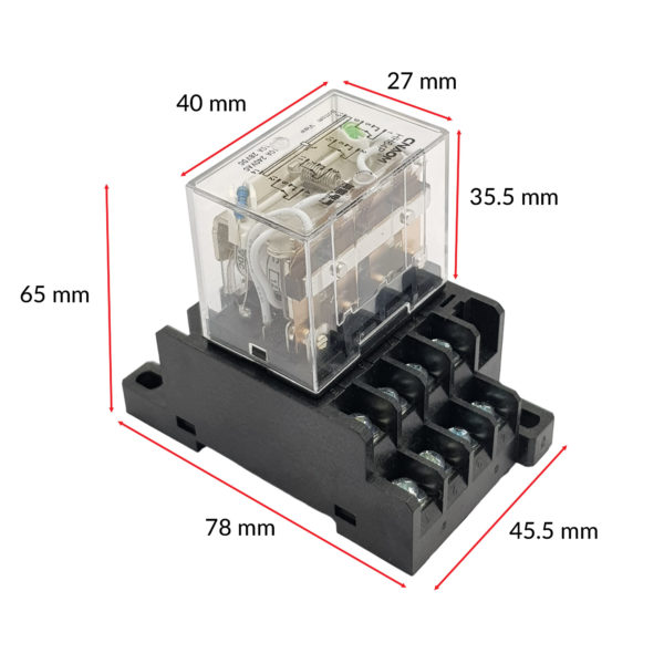 Relay trung gian HH64P - Nshop