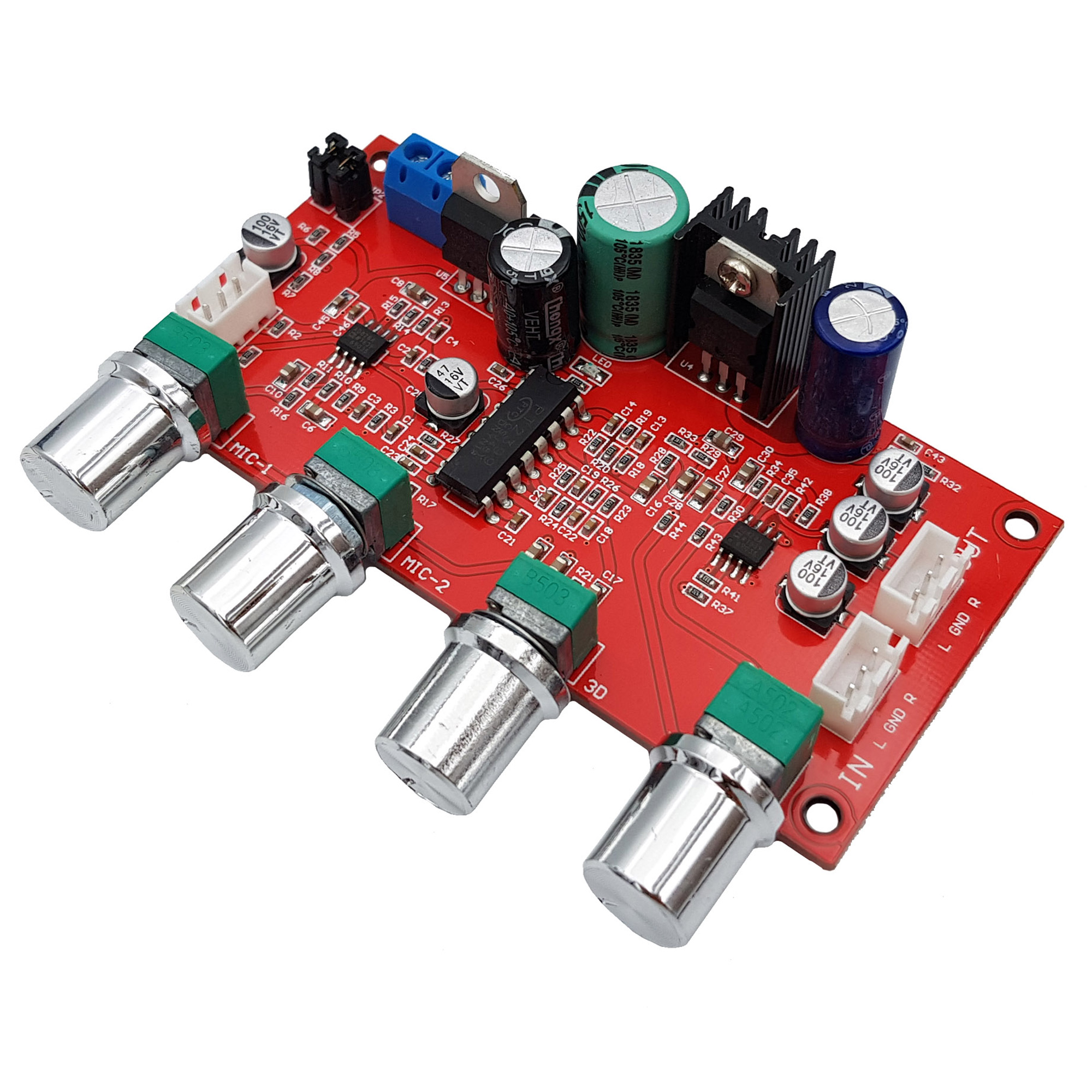 Mạch karaoke PT2399 AD828 - Nshop