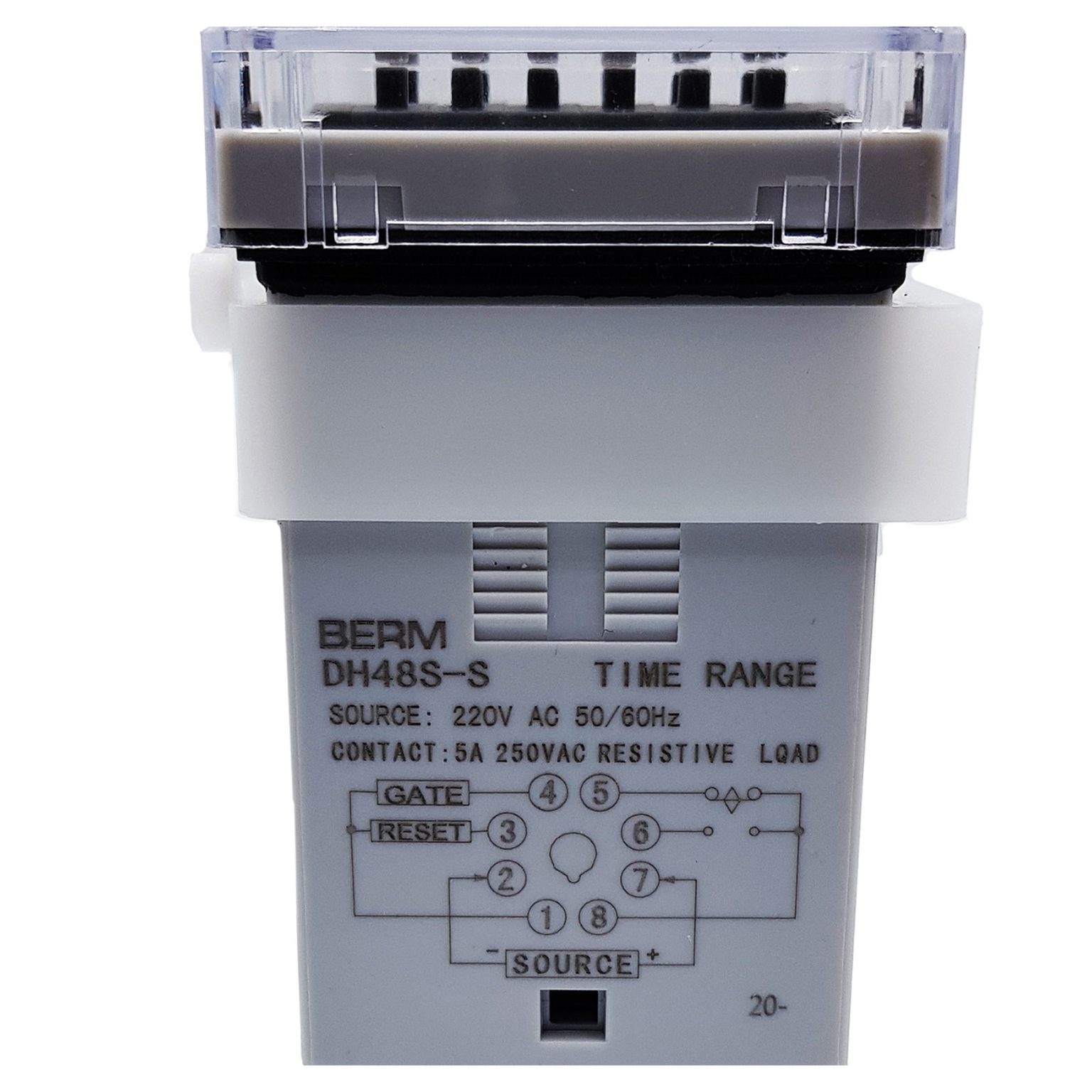 Bộ hẹn giờ Timer DH48S-S BERM 24VAC-DC / 220VAC Loại 220VAC - Nshop