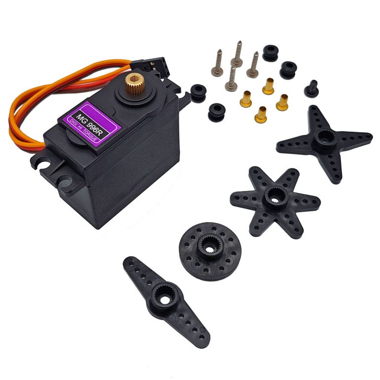 Động Cơ RC Servo MG996R bánh răng đồng - Nshop
