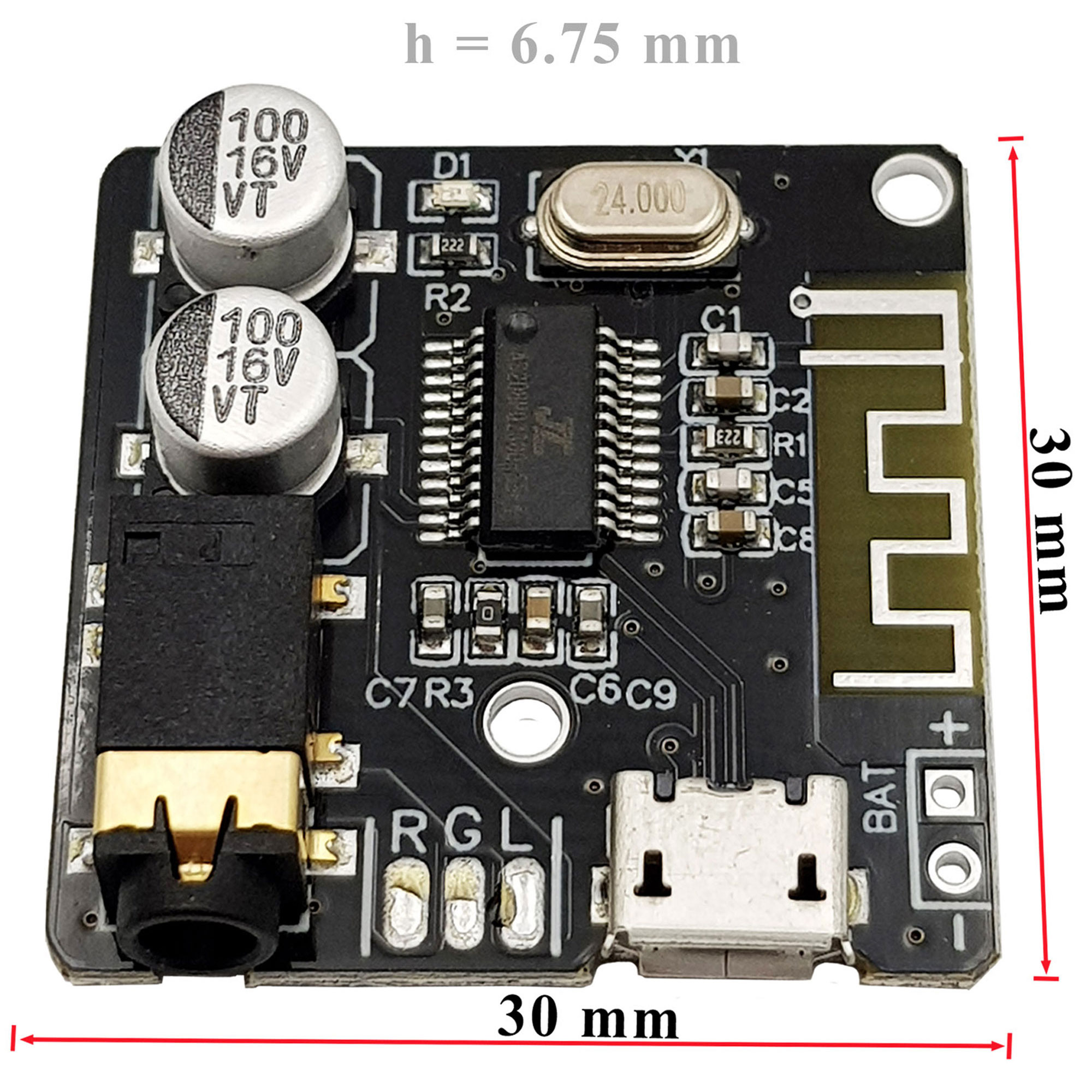 Mạch nhận tín hiệu âm thanh Bluetooth 4.1 - Nshop