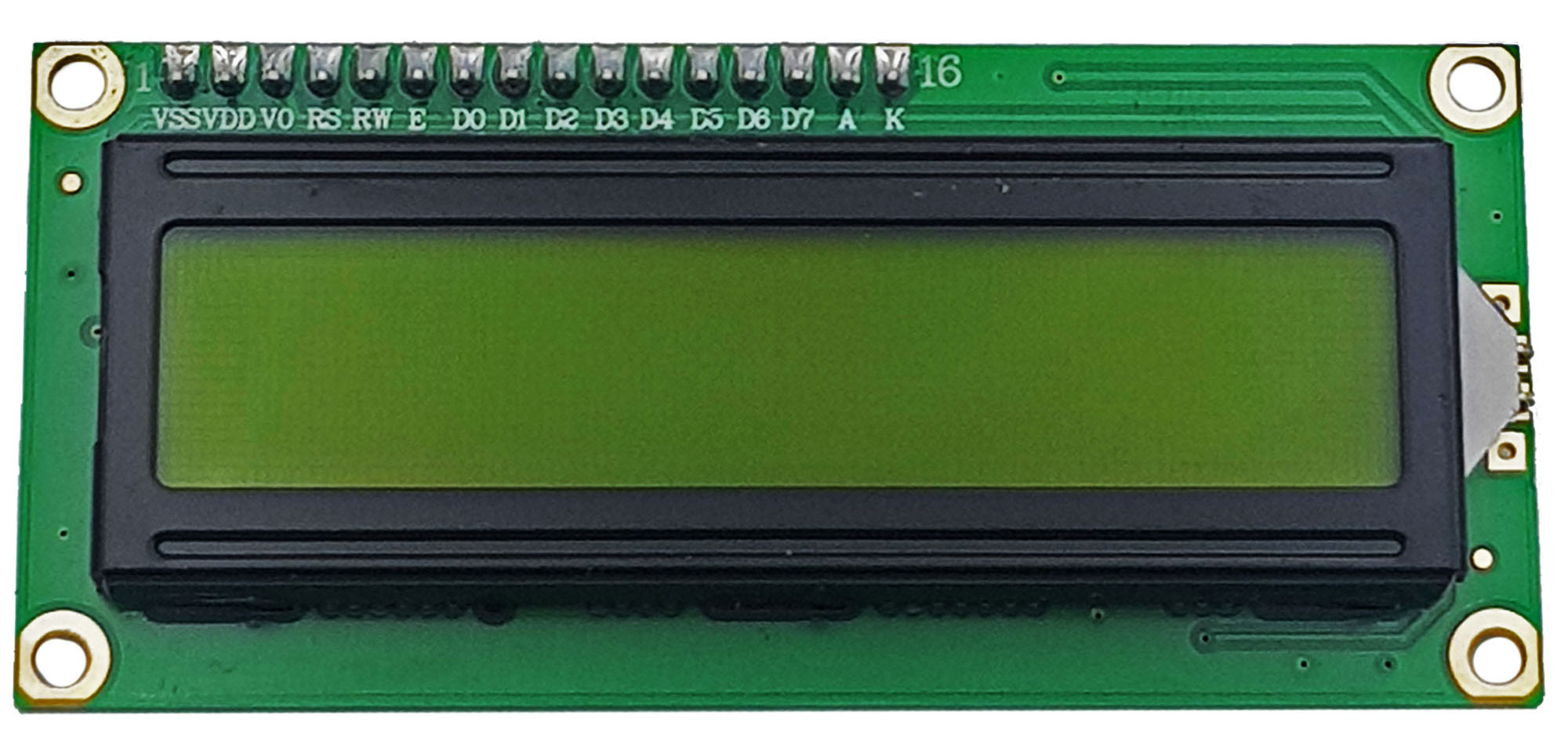 LCD 1602 kèm module I2C màu xanh lá - Nshop