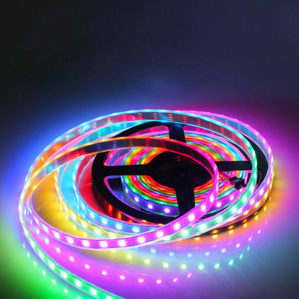 Led dây WS2812 5050 5VDC 1m 60 bóng Không phủ epoxy - Nshop