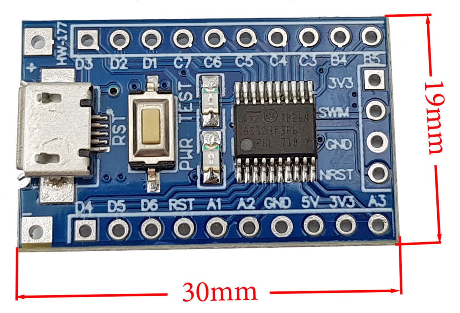 Mạch STM8S103F3P6 - Nshop