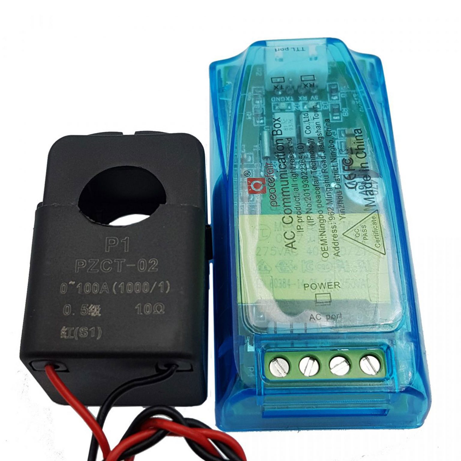 Module đo điện AC PZEM-004T cổng PZCT-02 100A - Nshop